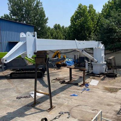 China 20 Ton Hydraulic Mobile Harbour Crane with 3m Telescopic Boom and 360° Rotation for Marine Operations for sale