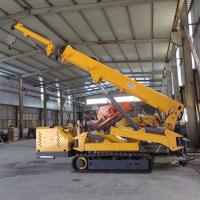 China Diesel Engine 8 Ton 5 Ton Spider Crane 17.8m Mobile Tracked Spider Crane for sale