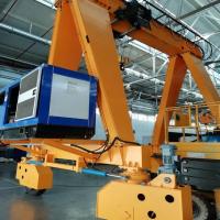 China 40 Ton Rubber Tyre Container Gantry Crane RTG with 380V Power and 0-20m/min Hoist Speed for Port Operations for sale