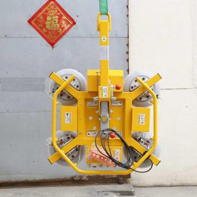 China Battery Powered Glass Vacuum Lifter 0.09MPa 400kg Capacity for Curtain Wall Installation for sale