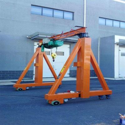 China CE/SGS Approved 5 Ton Portable Gantry Crane with 4 Electric Wheels - 2-16m Span, 380V Power for sale