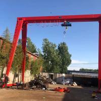 China Rail Mounted Gantry Crane Duty Class A3 A8 100 Feet Lifting Height 150 Feet Span for sale