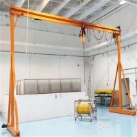 China Mobile Gantry Crane 0.5t to 20t Capacity 3-Phase 380V Power Supply Pendent or Remote Control for sale