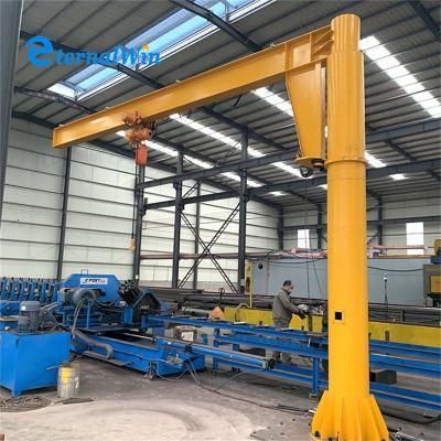 China Remote Control Jib Crane with Hoist Options for sale
