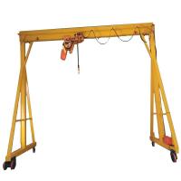 China Rail Mounted Gantry Crane 1-50 Ton Capacity with 6-9 M/min Hoist Speed and 0.8/8m/min Crane Speed for sale
