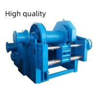 China 15 Ton Heavy Duty Hydraulic Winch with Gasoline Engine and Remote Control - 0.25 m/s Lifting Speed for sale