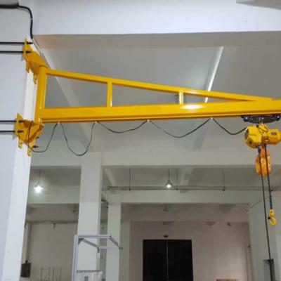 China 5 Ton Electric Wall Mounted Jib Crane with 20m/min Hoisting Speed and Remote Control for sale