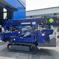 China 12 Ton Spider Crawler Crane Telescopic Boom 16.5m Lifting Height CE Certified for sale