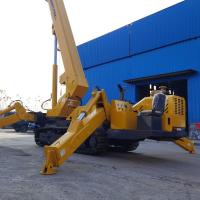 China Steel 5 Ton Spider Crane for Lifting Capacity in Challenging Situations for sale