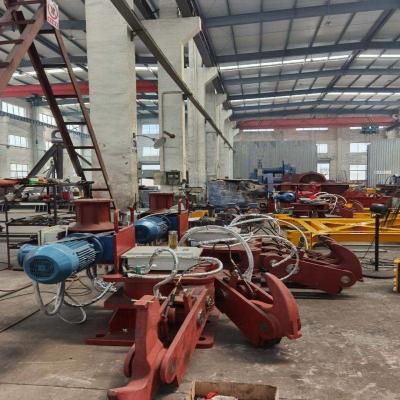 China Quick Release Mooring Hook 40-200 Ton Capacity with 180° Horizontal & 45° Vertical Operation for Marine Harbor for sale