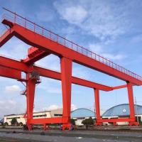 China 1-50ton Capacity Gantry Crane with 7.5-30m Span and Remote Control for Efficient Heavy Load Handling for sale