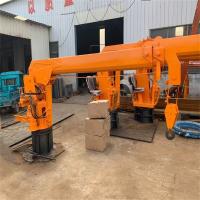 China 25t Hydraulic Mobile Harbour Crane with 10m Telescopic Boom and 16kW Motor for Marine Deck Operations for sale
