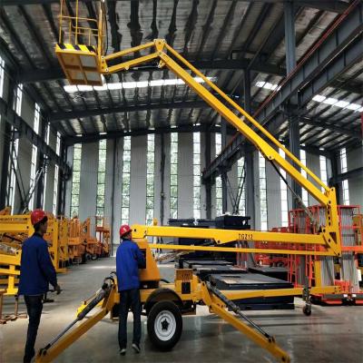 China Electric Lifting Platform with 20m Height Capacity, PLC Control System and 1 Year Warranty for sale