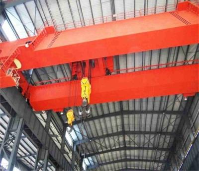 China LH Type Electric Double Girder Overhead Crane 3 Ton to 20 Ton 5m to 30m Span for sale