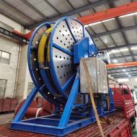 China 7.5T 5 Inch LPG Gas Oil Marine Hose Reel Winch with CCS ABS RMRS DNV Certification for Offshore Ship Applications for sale