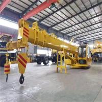 China Fixed Marine Offshore Ship Deck Crane 25-100t Capacity with 13.5m Boom and 15m/min Lifting Speed for sale
