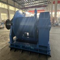 China Marine Hydraulic Winch 20-30m/min Line Speed IP56 Rated Load 20-80kn for sale