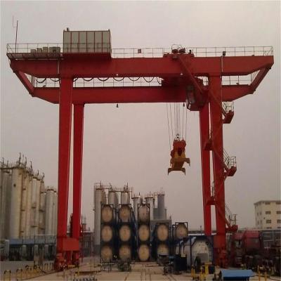 China Outdoor Heavy Box Type Double Beam Gantry Crane 30/10t Capacity with 25-40m Span and 380V Power for sale