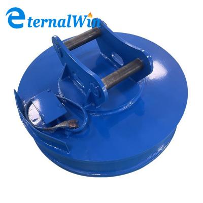 China 3.5-34.1kW Electromagnetic Chuck with Wireless Remote Control for Steel Warehouse Handling for sale