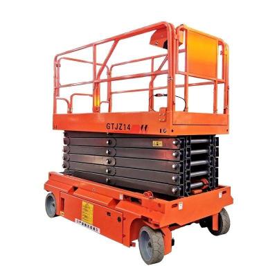 China 6-12m Electric Lifting Platform Hydraulic Scissor Lift CE Certificate for sale