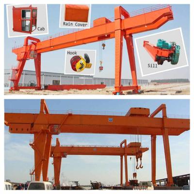 China Rail Mounted Gantry Crane 5 to 200 Ton Capacity 5 to 60m Span for Container Lifting for sale
