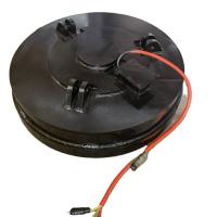 China 200N/cm² Circular Lifting Electromagnet Chuck 2 Ton Capacity 220V/380V Industrial Crane Magnet for sale