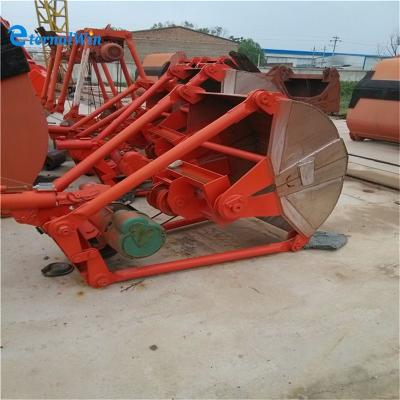 China 6 Cubic Meters Dredging Grab with 3-30m Lifting Height and 0.5-2.5m Opening Range - Remote Control Hydraulic Grab for sale