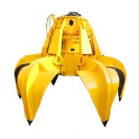 China 5 Cubic Meters Dredging Grab - Electric Hydraulic Operation for River Cleaning, 1-50 Ton Capacity for sale