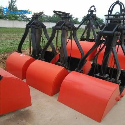 China Versatile Dredging grab with 500-3000kg capacity and 3-30m lifting height for sale