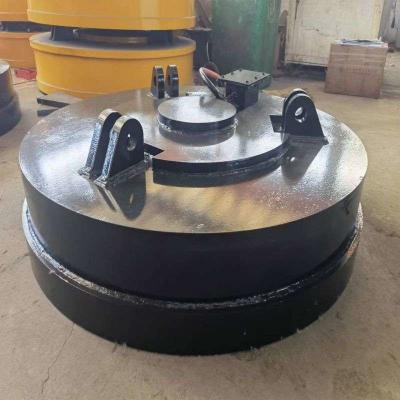 China Wireless Remote Control Electromagnetic Chuck with 220VAC Power and 3.5-34.1kW Range for Steel Warehouse Applications for sale