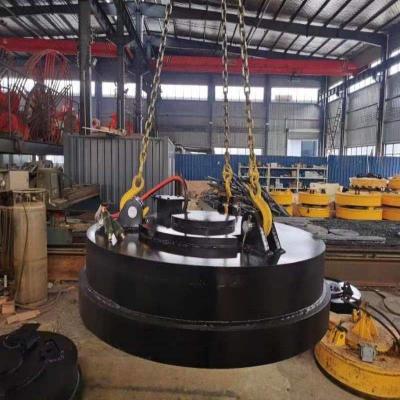 China 700-1500mm Electromagnetic Chuck for Cranes - 220V AC Power, 3.5-34.1kW Range, Steel Warehouse Magnetic Lifting System for sale