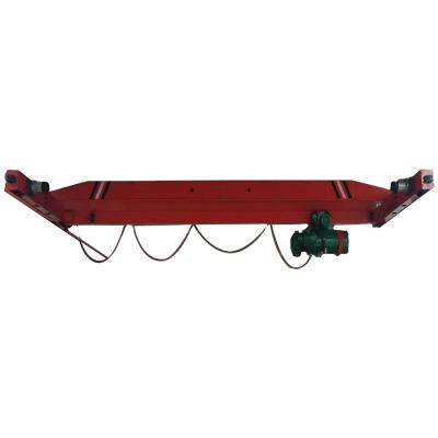 China Single Beam Bridge Overhead Crane 1-20t Capacity 7.5-31.5m Span Customized for Workshop for sale