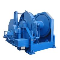 China 380V Electric Marine Winch with 3000kg Load Capacity and 20m/min Speed for Ship Mooring for sale