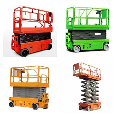 China Steel Structure 12m Self Propelled Scissor Lift Platform With Control Handle for sale