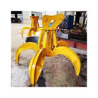 China Stainless Steel Q235 Q345 Hydraulic Clamshell Bucket 500-3000kg Capacity 0.5-2.5m Opening Range for sale
