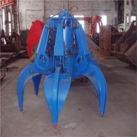 China 2T-20T Iron Scrap Hydraulic Electric Grab Bucket with 0.5-2.5m Opening Range and 3-30m Lifting Height for sale