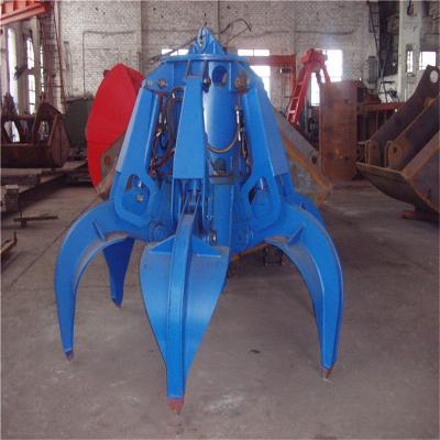 China 2T-20T Iron Scrap Hydraulic Electric Grab Bucket with 0.5-2.5m Opening Range and 3-30m Lifting Height for sale