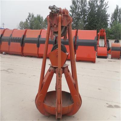 China Electric Hydraulic Clamshell Crane Grab with 2T-20T Capacity and 0.5-2.5m Opening Range for Dredging for sale