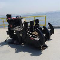 China Triple Quick Release Mooring Hook 25T 150T Marine Towing Equipment for sale
