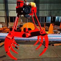 China Multi Petal Hydraulic Grab Bucket with 4-Lobe Design for Garbage Scraps - Custom Volume & CE Certified for sale