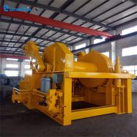 China Marine Hydraulic Winch 1-75ton Capacity Steel Mooring Winch for Ship Lifting for sale
