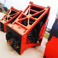 China Remote Control Crane Grab Four Rope Hydraulic Clamshell Grabs For Bulk Cargo for sale