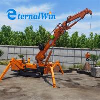 China Customized Spider Crane with Telescopic Boom for Your Solutions Projects and Applications for sale