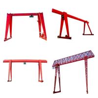 China MH Type Single Girder Gantry Lift 0.8/8m/min Heavy Duty Lifting for sale