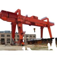 China Truss Double Girder Gantry Crane 32T 50T for Boat Marble Lifting European Design for sale