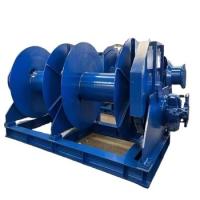 China Stainless Steel Marine Hydraulic Winch 8T to 50T Ship Mooring Winch for Heavy Duty Towing for sale