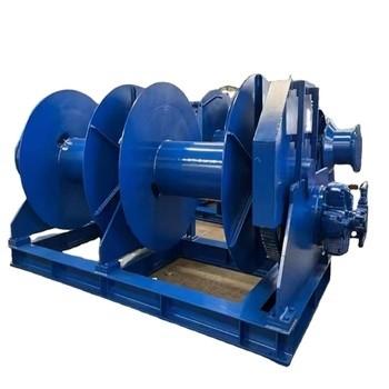 China Stainless Steel Marine Hydraulic Winch 8T to 50T Ship Mooring Winch for Heavy Duty Towing for sale
