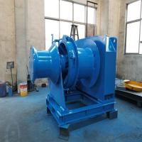 China 45KW 380V Marine Electric Winch with 150kN Load Capacity and 56mm Rope for Anchoring and Towing for sale