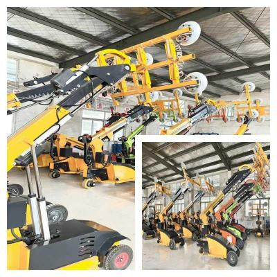 China 200-1000kg Vacuum Glass Lifter Manipulator 360 Rotation for Glass Panel Handling for sale