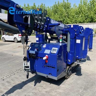 China Euro 5 Diesel Engine Crawler Crane Mini Spider Crane 3ton Load Capacity for sale